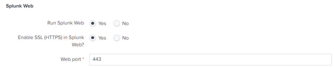 Changing Splunk Web Port From 8000 To 443 | Lognalytics