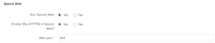 Changing Splunk Web Port From 8000 To 443 | Lognalytics