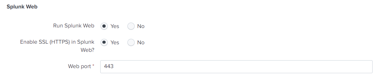 Changing Splunk Web Port From 8000 To 443 | Lognalytics